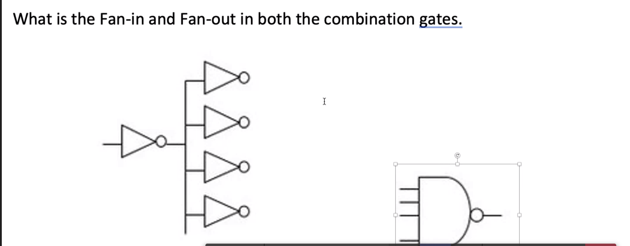 Solved What is the Fan-in and Fan-out in both the | Chegg.com