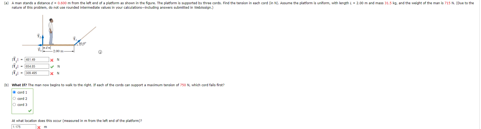 Solved nature of this problem, do not use rounded | Chegg.com