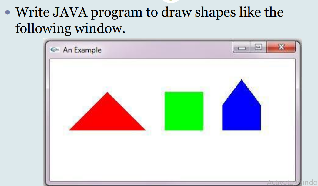 Solved Write Java Program To Draw Shapes Like The Following 