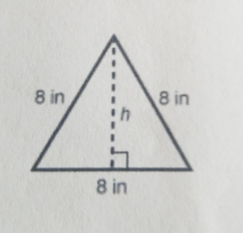 Solved The diagram shows equilateral triangle ABC, whose | Chegg.com