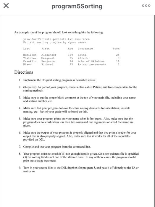 Solved Computer Science 1 : Java Programming Dr. David Cline | Chegg.com