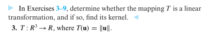 Solved determine whether the mapping T ﻿is a | Chegg.com