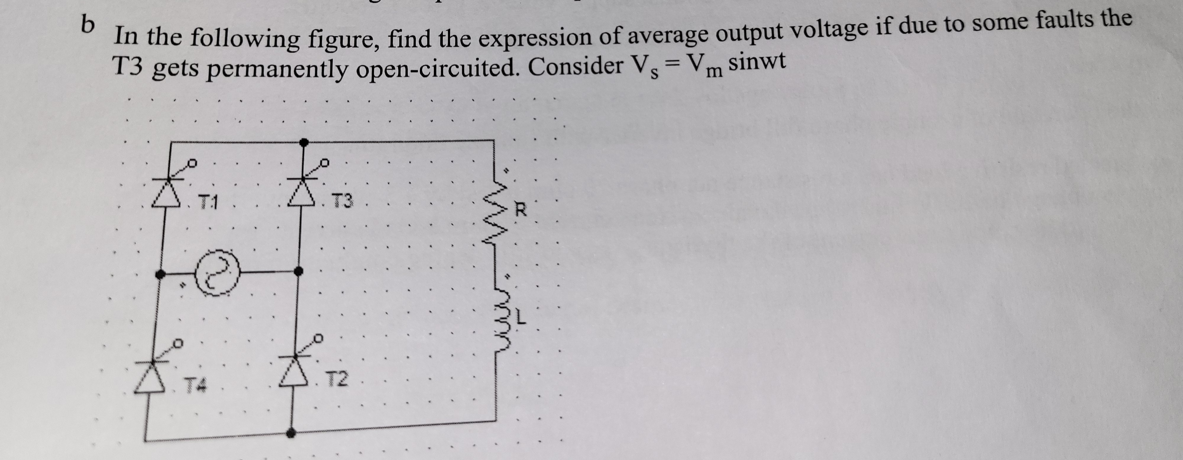 Solved b ﻿In the following figure, find the expression of | Chegg.com