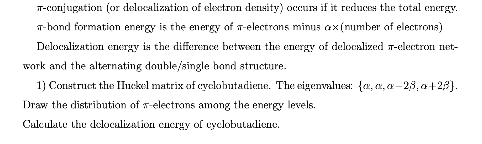 Solved 7-conjugation (or delocalization of electron density) | Chegg.com