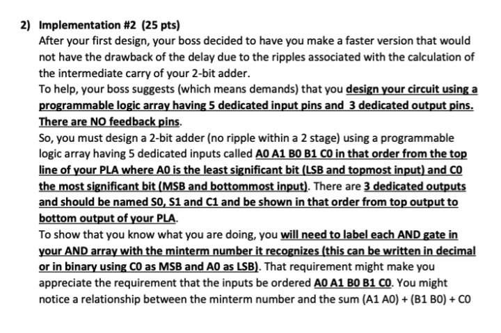 A 2-bit ripple-carry adder adds bits (An+1, An) to | Chegg.com
