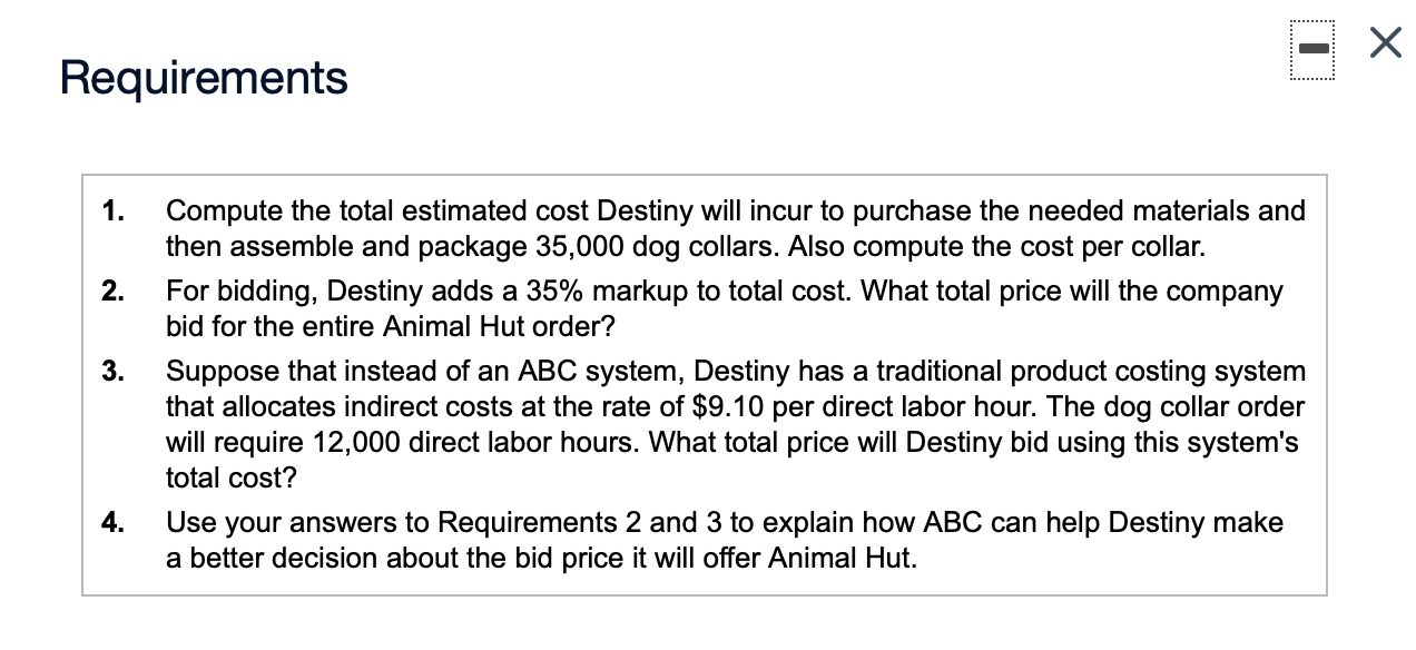 Solved Х Data Table Activity Predetermined Overhead | Chegg.com