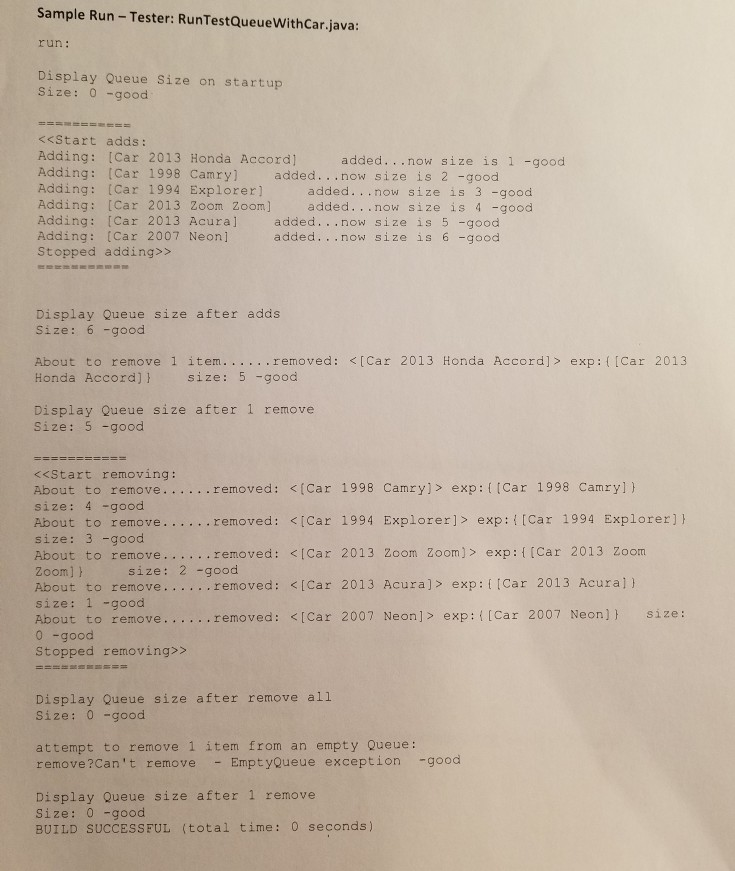 Solved Purpose: To write a Generic Collection class for | Chegg.com