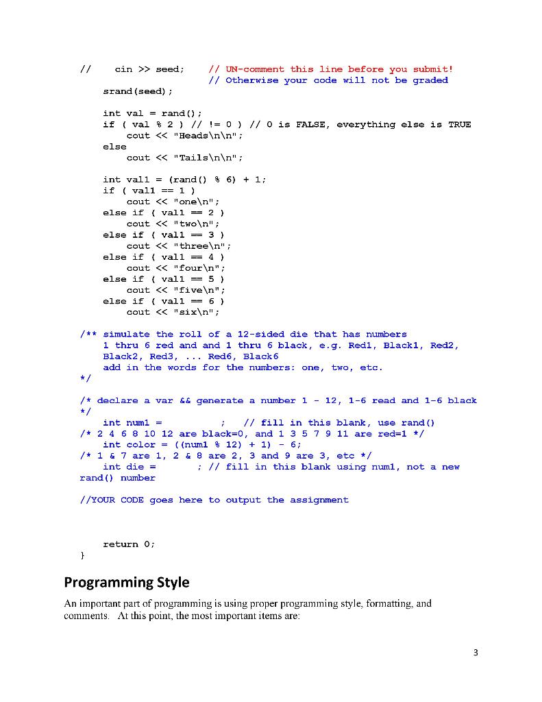 Solved I always give a positive rating! Language is C++ I | Chegg.com