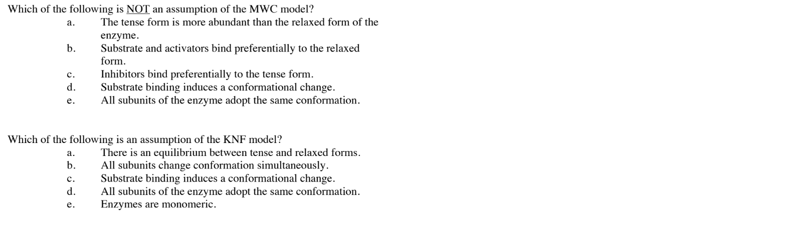 Solved Which of the following is NOT an assumption of the | Chegg.com