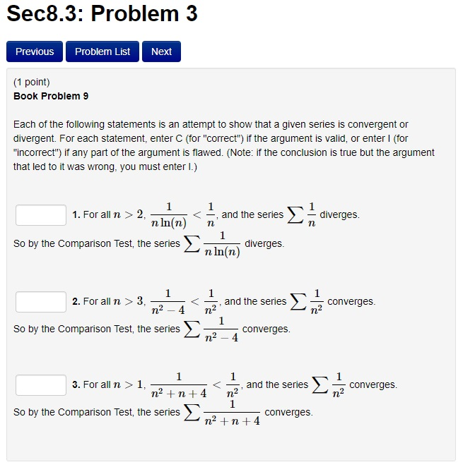 Solved Sec8.3: Problem 3 Previous Problem List Next (1 | Chegg.com