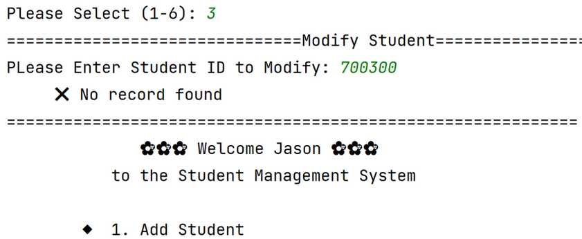 Solved Group Project Student Management Systems this | Chegg.com