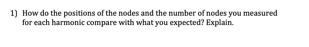 1) How do the positions of the nodes and the number | Chegg.com