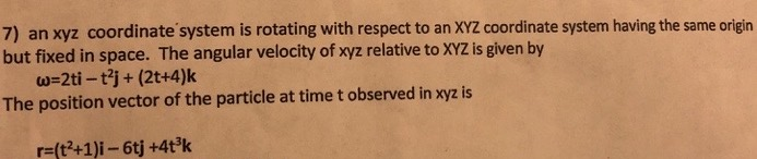 Solved a) find the apparent acceleration at t=1 b) find the | Chegg.com
