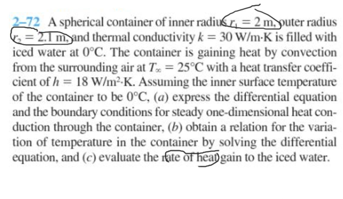 Solved solve this using THERMAL RESISTANCE. I will thumbs up | Chegg.com