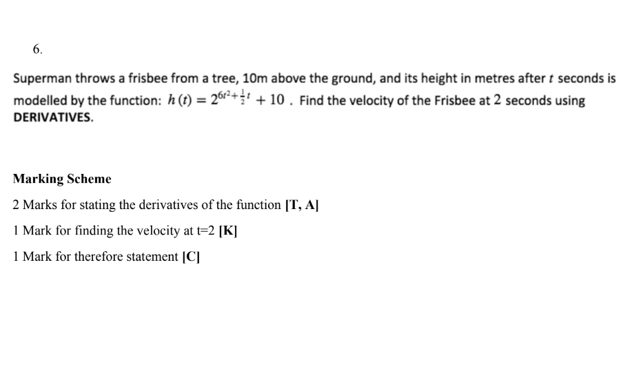 Solved Superman throws a frisbee from a tree, 10 m above the | Chegg.com