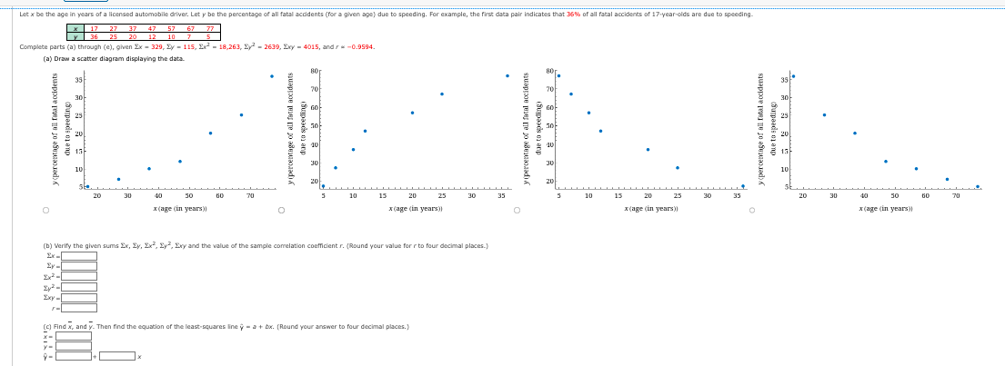 Solved Complete parts (a) through (e), given | Chegg.com