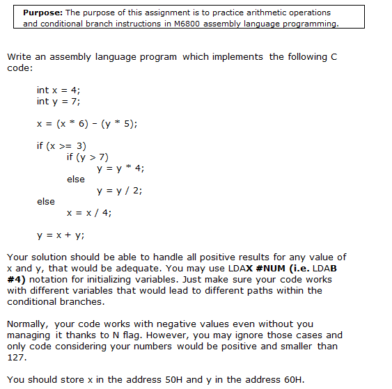 Solved Purpose: The purpose of this assignment is to | Chegg.com
