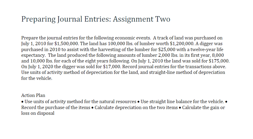 Solved Prepare the journal entries for the following | Chegg.com