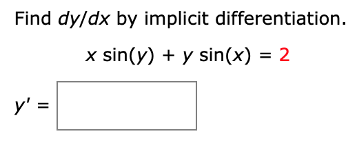 Solved Find the derivative of the function. 1 + x y = arctan | Chegg.com
