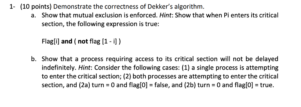 Solved 1- (10 points) Demonstrate the correctness of | Chegg.com