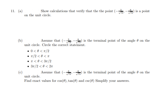 Solved Show all work/formulas and steps so i can see | Chegg.com