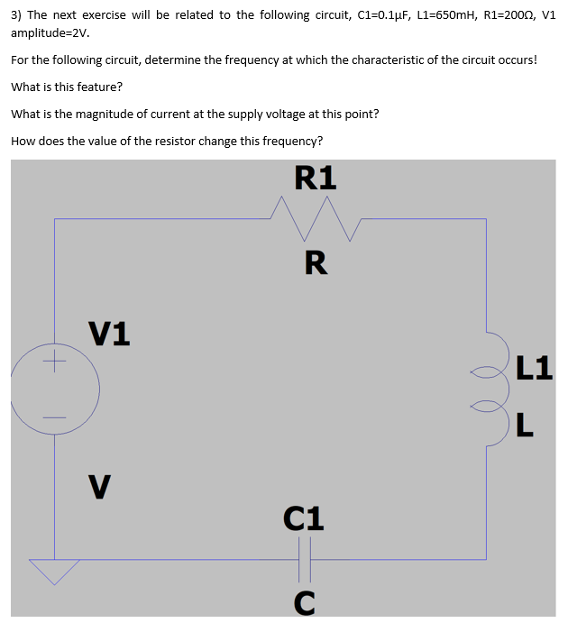 Solved 3) The next exercise will be related to the following | Chegg.com