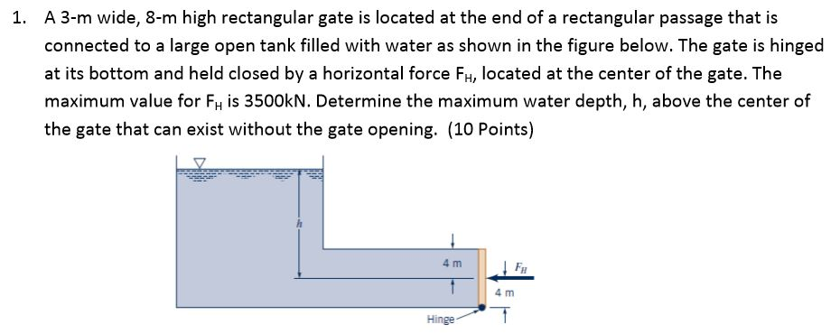 Solved connected to a large open tank filled with water as | Chegg.com