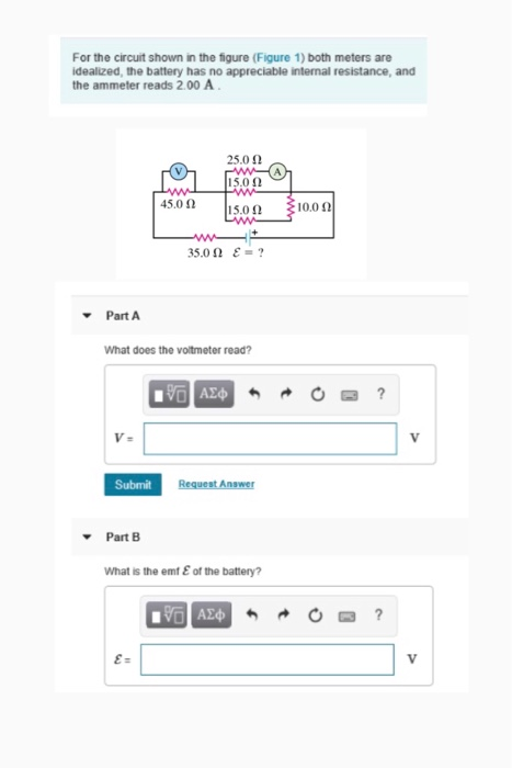 Solved For the circuit shown in the figure (Figure 1) both | Chegg.com