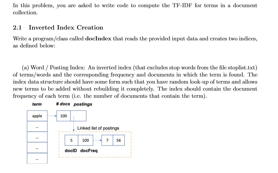 In this problem, you are asked to write code to | Chegg.com