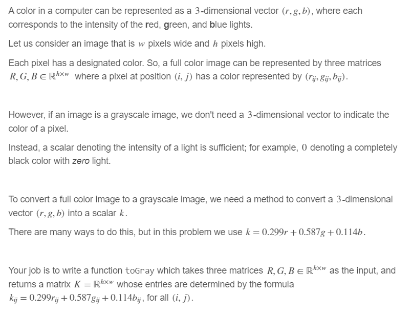 Solved A color in a computer can be represented as a 3 | Chegg.com