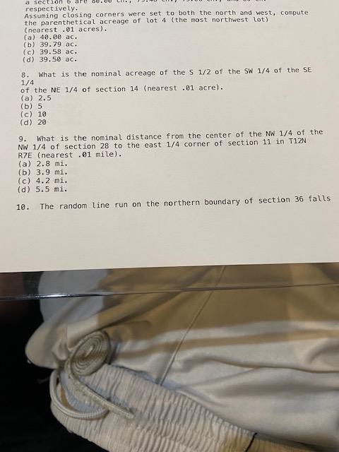 Solved a section bal respectively. Assuming closing corners | Chegg.com