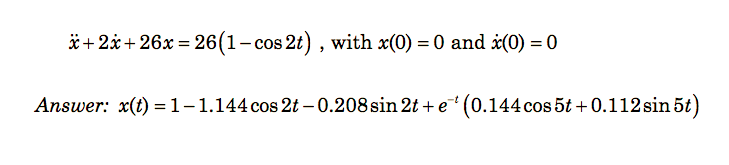 Solved solve the following differential equation to find | Chegg.com