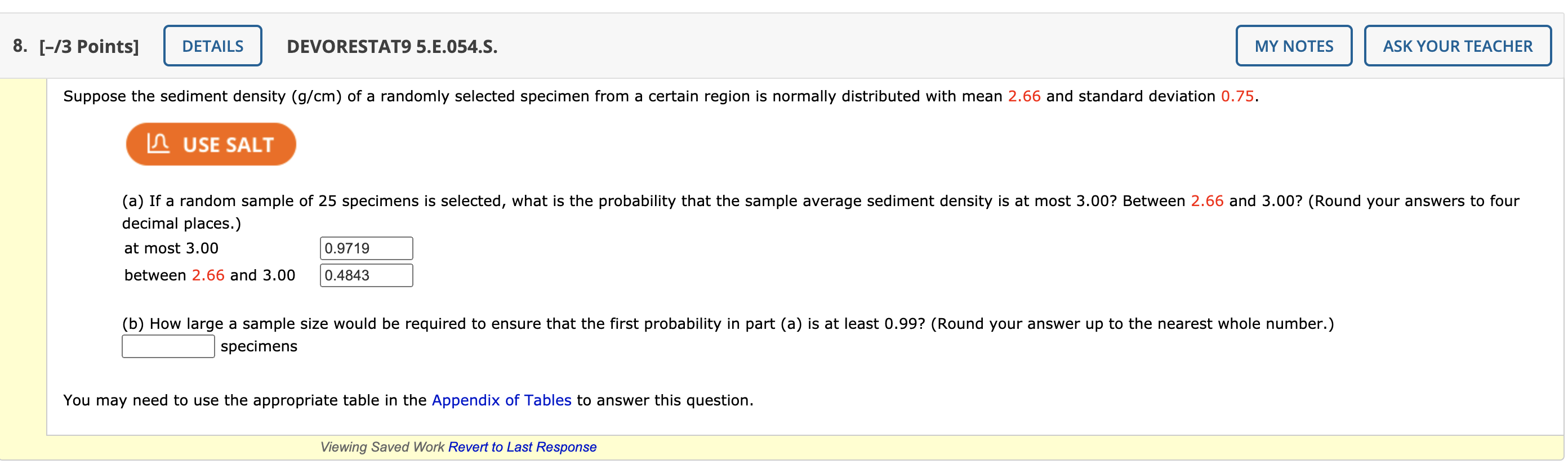 Solved 8. [-73 Points] DETAILS DEVORESTAT9 5.E.054.S. MY | Chegg.com