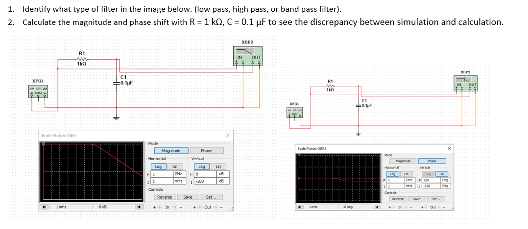 Solved 1. Identify what type of filter in the image below. | Chegg.com