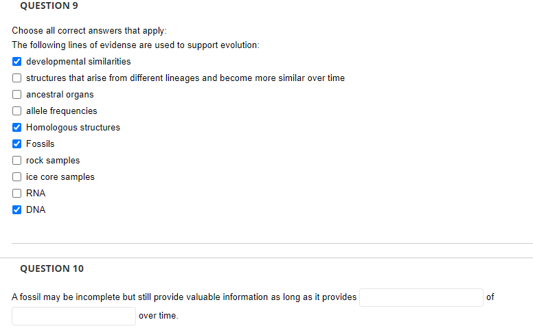 Solved Choose all correct answers that apply: The following | Chegg.com