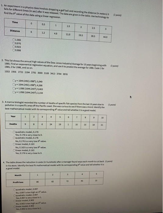 Solved Anyone PLEASE help! I am posting all 10 here because | Chegg.com