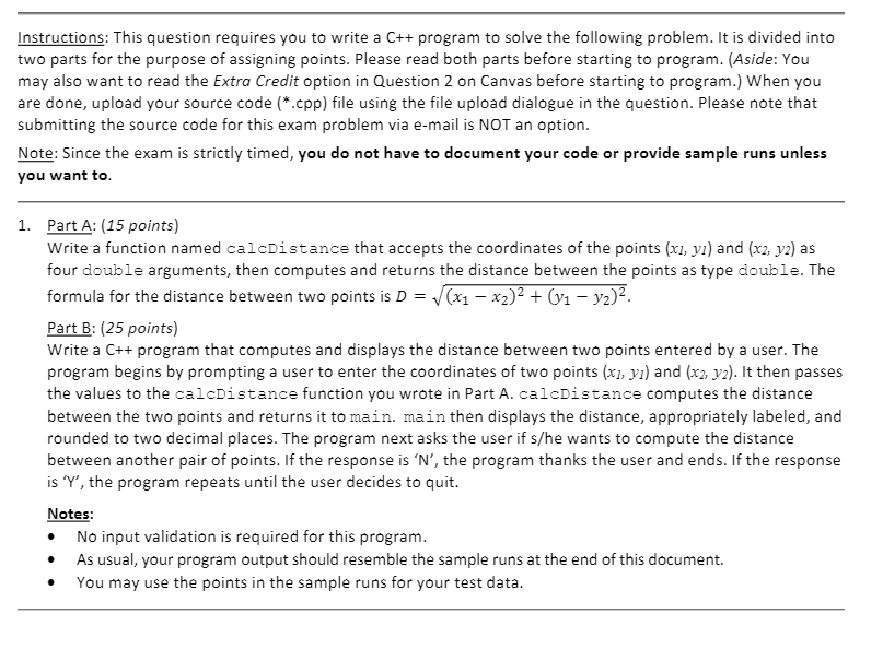 Solved Instructions: This question requires you to write a | Chegg.com