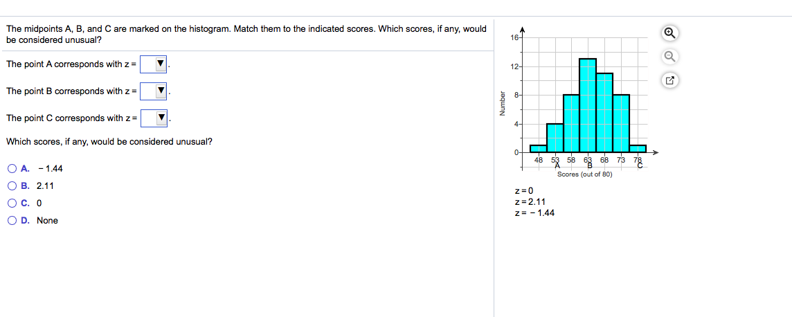 Solved The midpoints A, B, and C are marked on the | Chegg.com