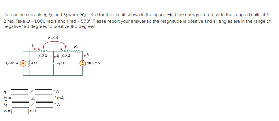 Solved Determine currents I1, I2, and I3 when R2 = 3 Ω for | Chegg.com