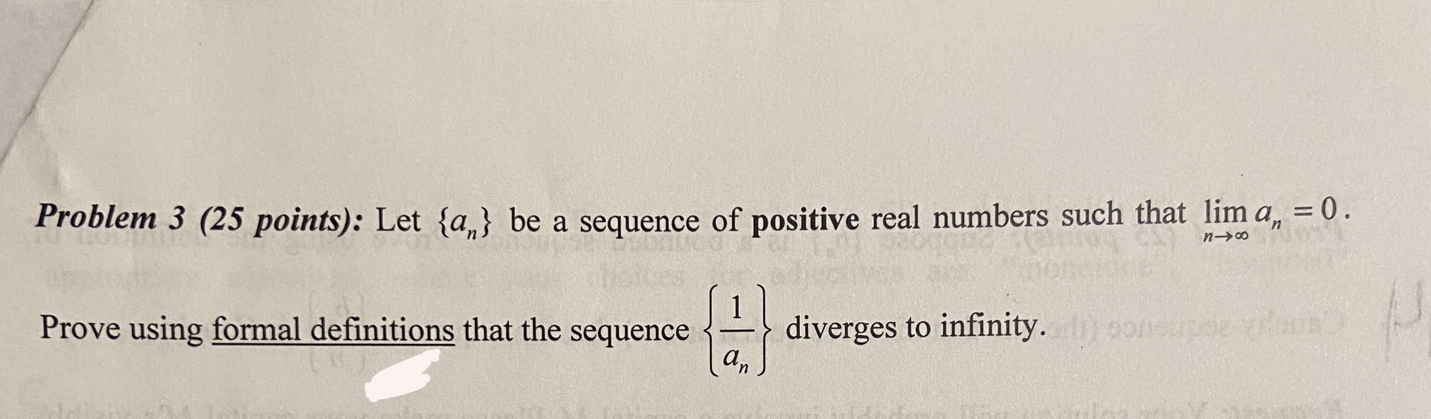 Solved Thank you, your help is appreciated. Let (An) be a | Chegg.com