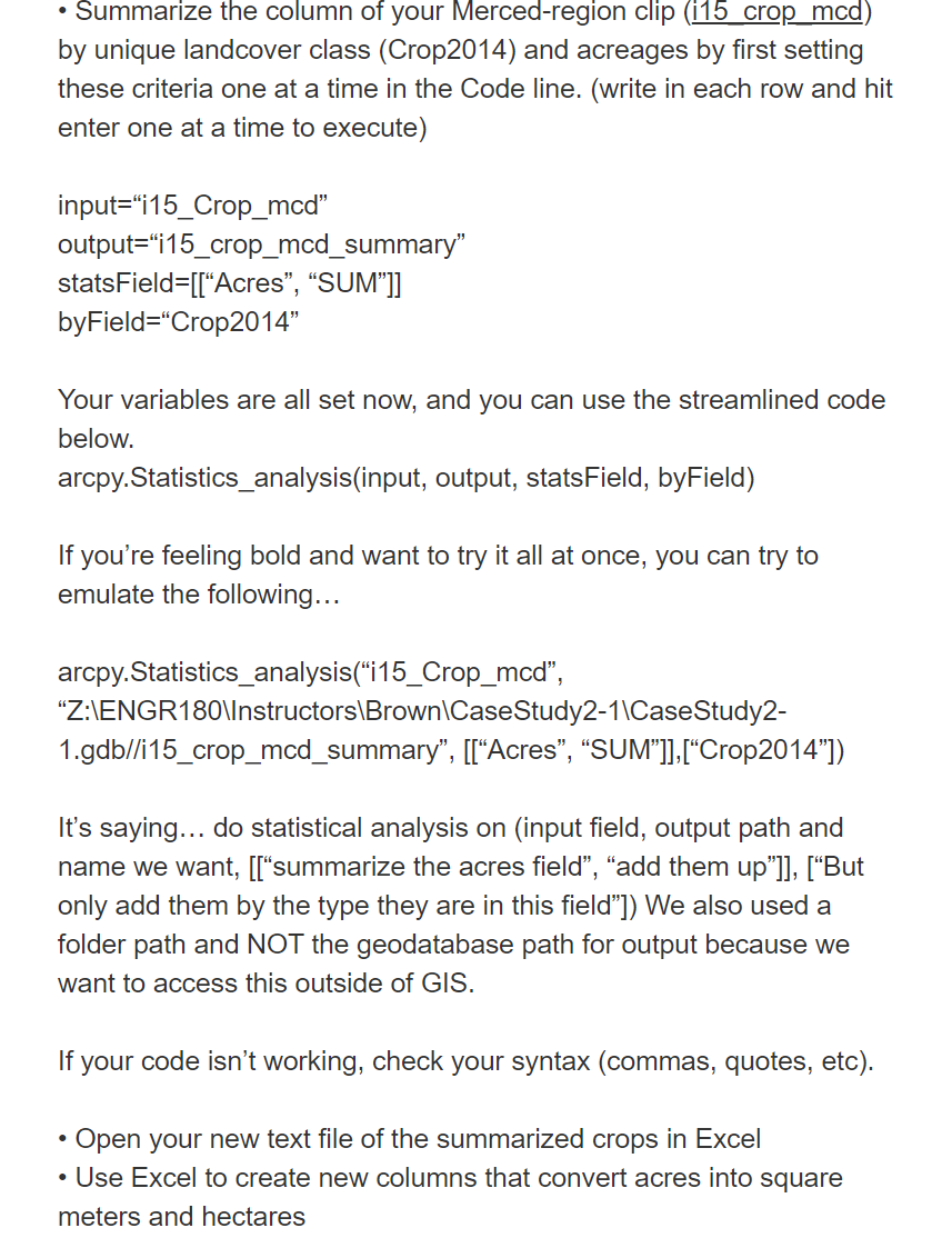 Solved I am prompted to perfrom the following task given an | Chegg.com