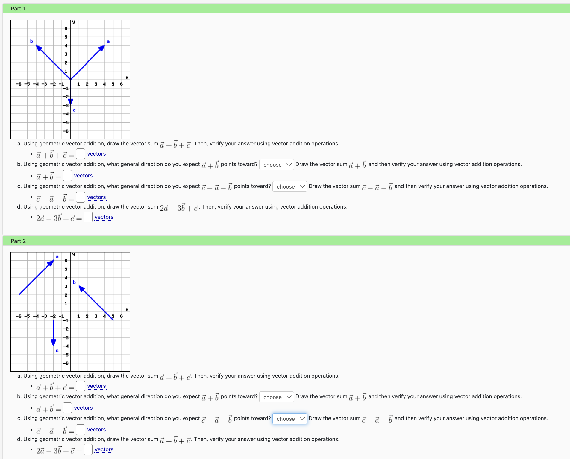 THE BLANK "CHOOSE" HAS THE OPTIONS LEFT, RIGHT, UP, | Chegg.com