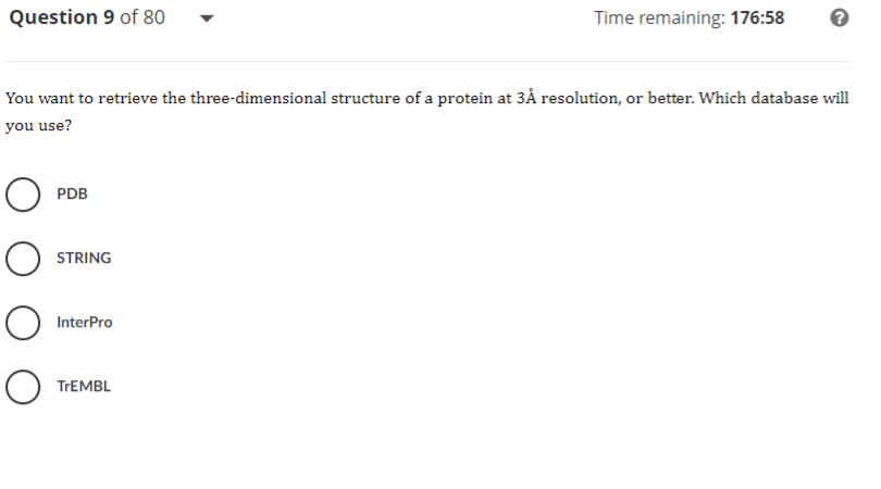 Solved You want to retrieve the three-dimensional structure | Chegg.com