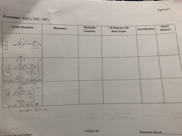 Rncl2 Lewis Structure