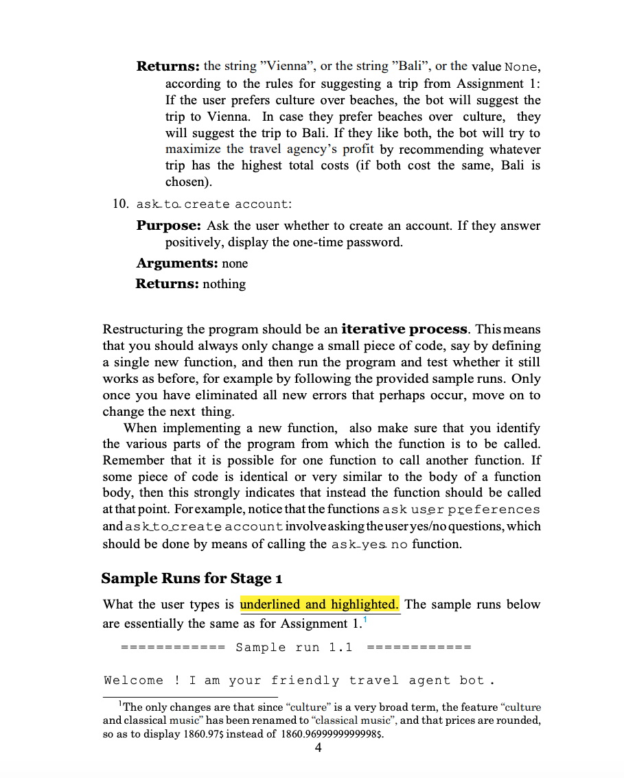 Solved Problem Description In this assignment, we want to | Chegg.com