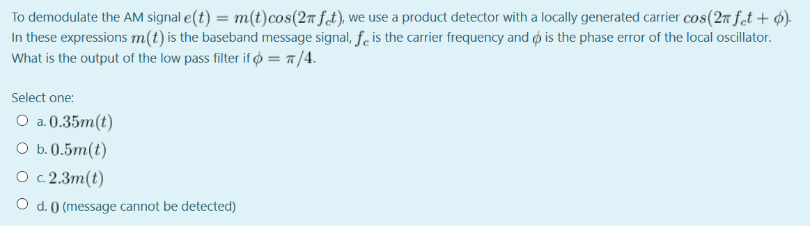 Solved A communication system uses 7/4-QPSK modulation with | Chegg.com