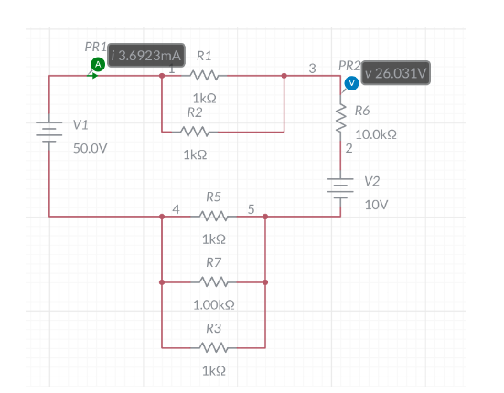 Solved Calculate the current and voltage values. The ideal | Chegg.com