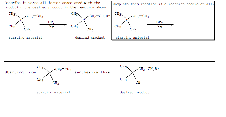 Solved Each reaction below has serious drawbacks and does | Chegg.com