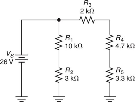 Solved 3. Calculate the component voltages and branch | Chegg.com