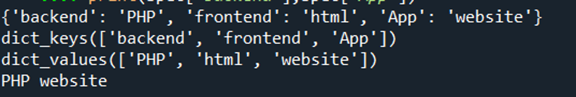 Solved In Python, Given a dictionary called spec that | Chegg.com